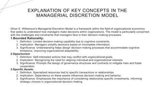 Williamson's Managerial Discretion Model (4).pptx