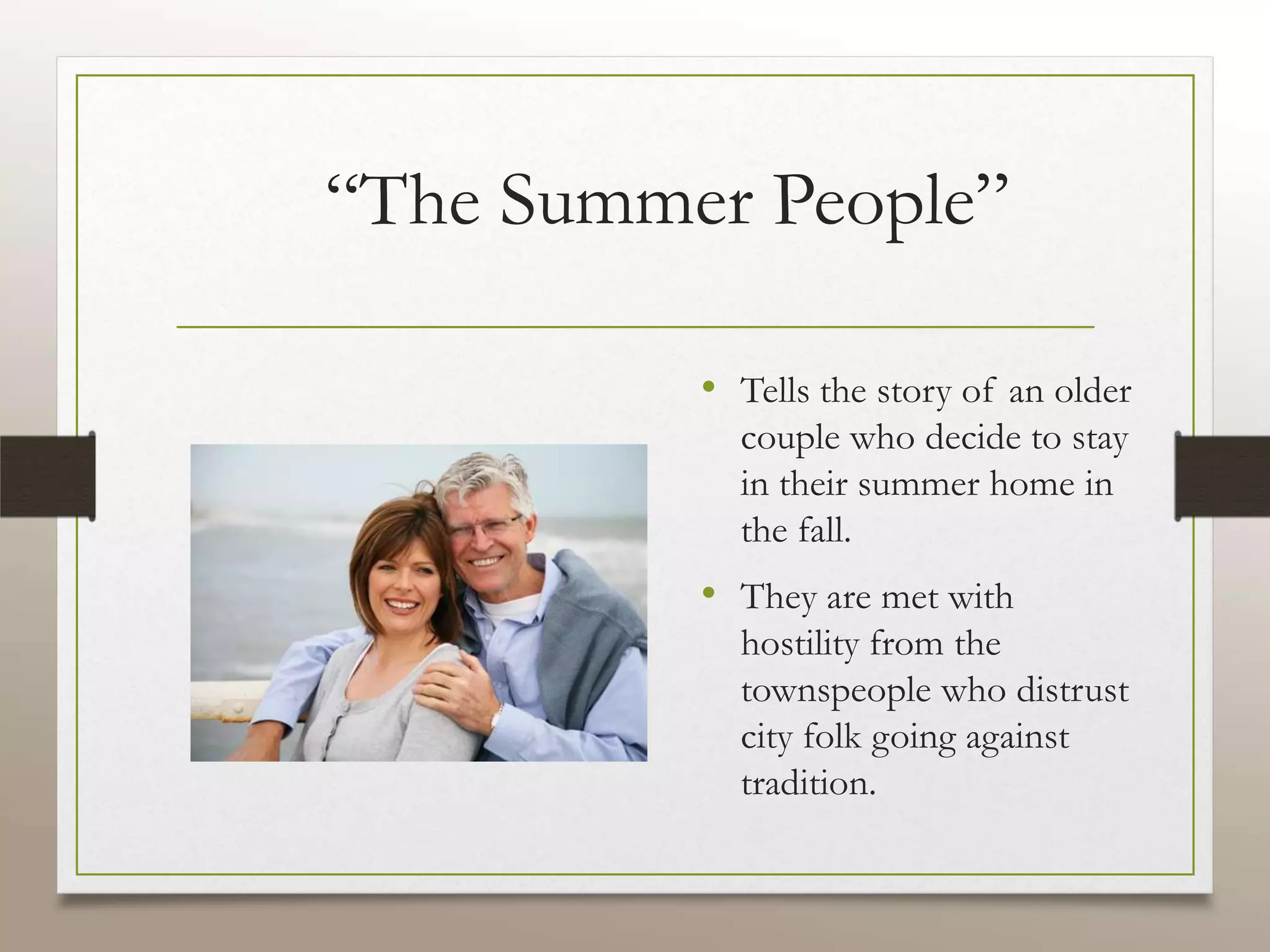 Everyday Evil in the Works of Shirley Jackson | PPTX