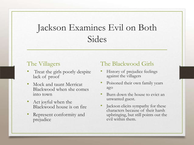 Everyday Evil in the Works of Shirley Jackson | PPT