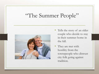 Everyday Evil in the Works of Shirley Jackson | PPTX