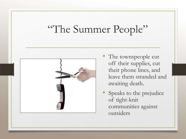 Everyday Evil in the Works of Shirley Jackson | PPT