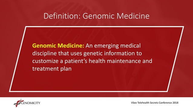 Genomic and Personalized Medicine: An Overview | PPTX