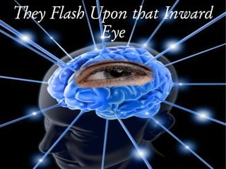 Wander Lonely As a cloud By William Wordsworth | PPT