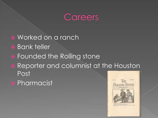 William sydney porter | PPTX | Books and Literature