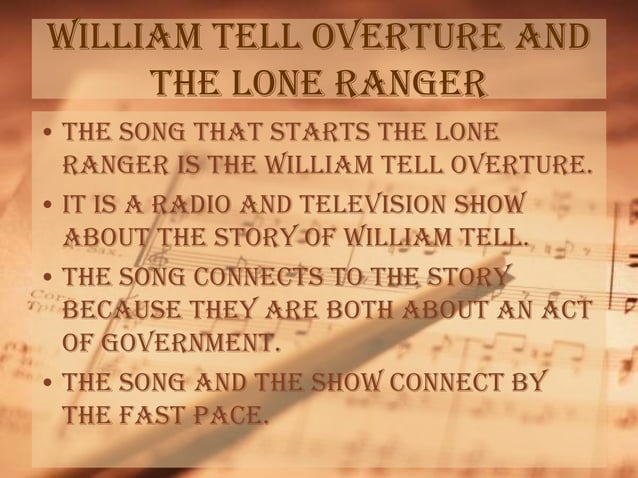 William Tell Overture | PPTX