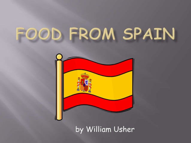 William usher food presentation | PPTX