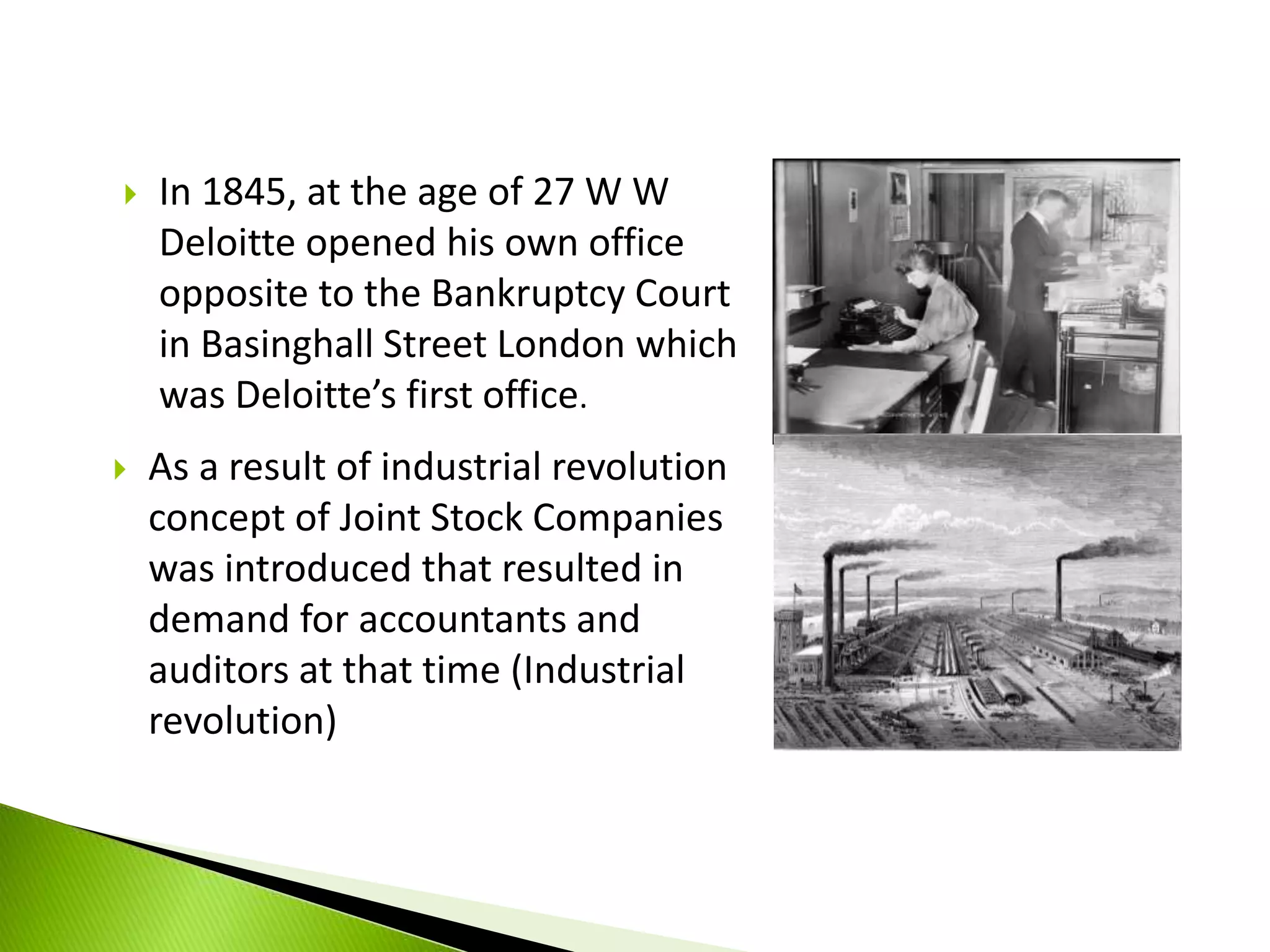 William welch deloitte and big 2 accountancy firms | PPTX
