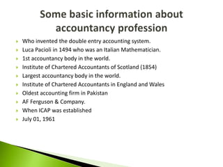 William welch deloitte and big 2 accountancy firms | PPTX