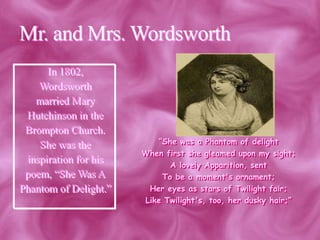 William wordsworth - the nature's poet | PPTX