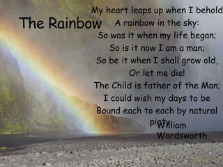William wordsworth - the nature's poet | PPTX
