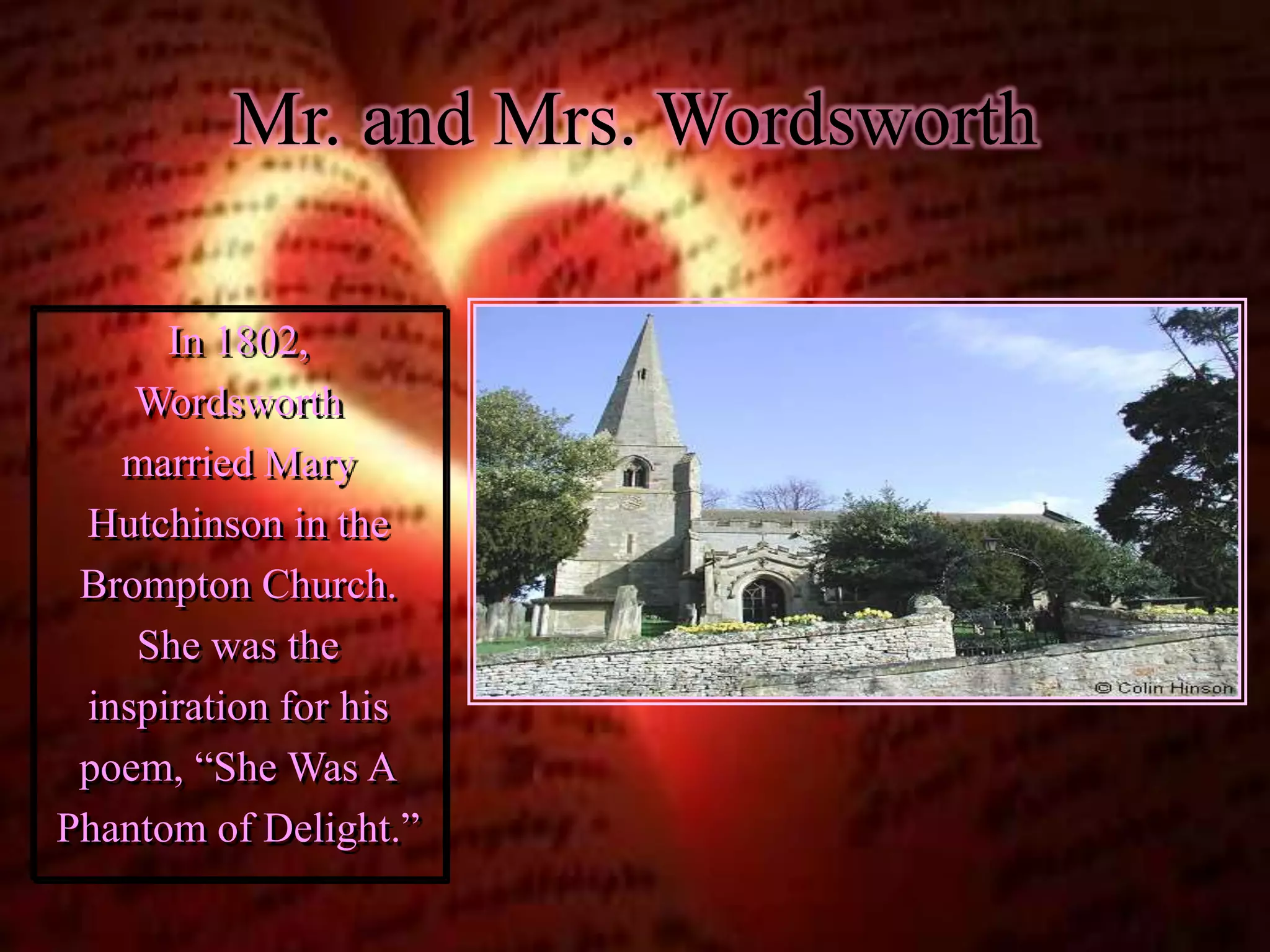 William wordsworth | PPTX