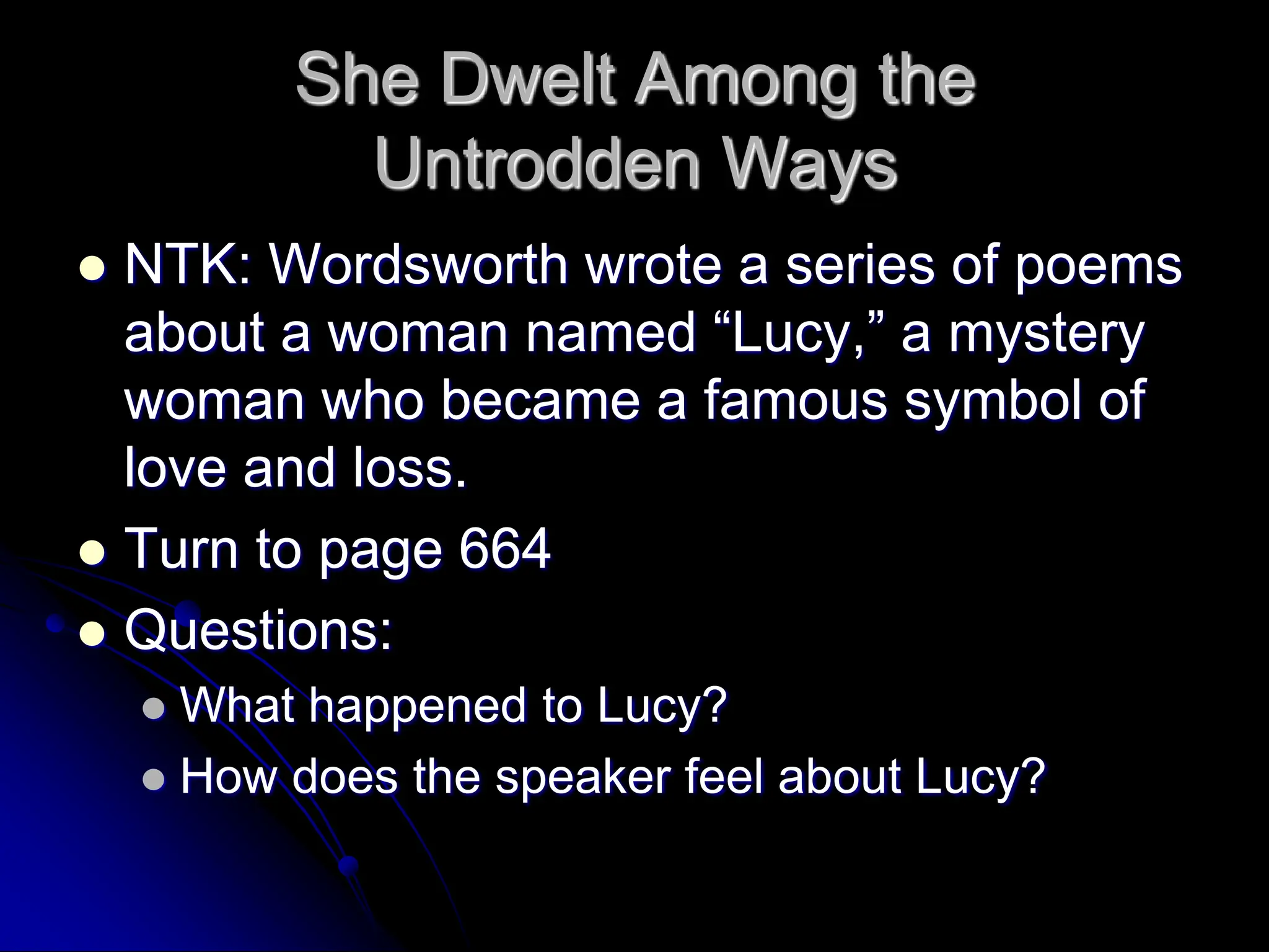 William Wordsworth life and works .pptxx | PPT