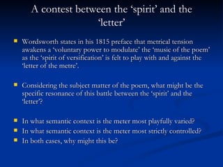 William wordsworth2 | PPT