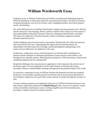 William Wordsworth Essay.pdf