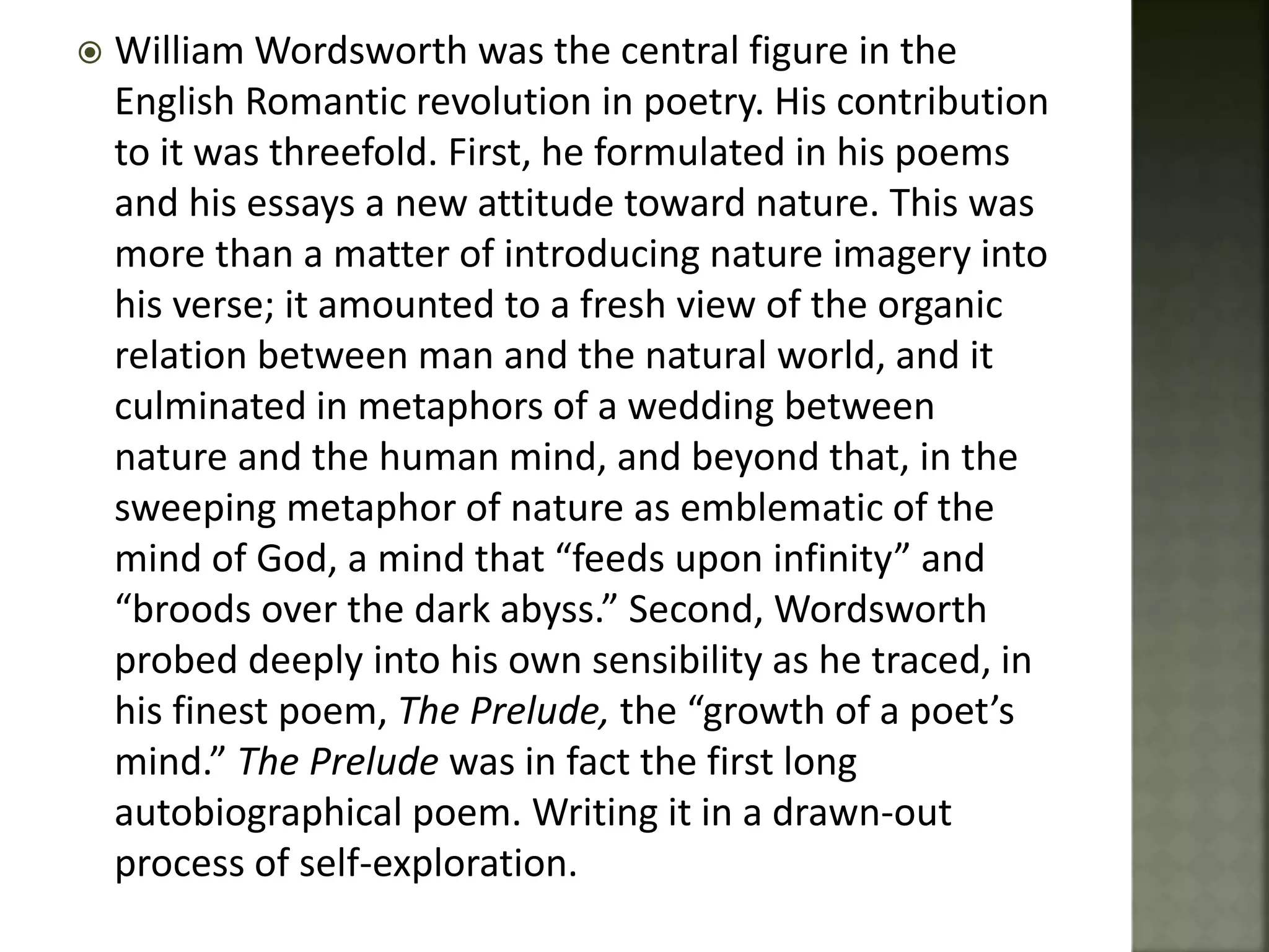William Wordsworth | PPTX