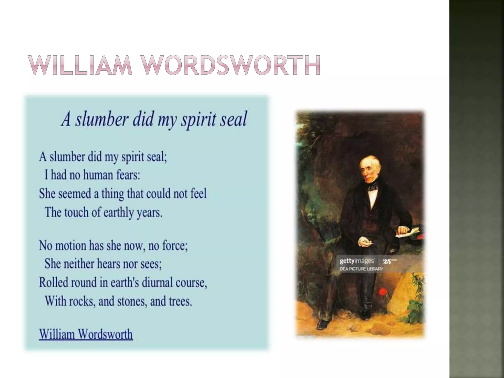 William Wordsworth | PPTX