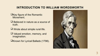 William Wordsworth vs. Coleridge-Poetic differences .pptx