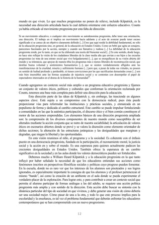 Biografía de Willian Heard Kilpatrick autor de Project Method | PDF