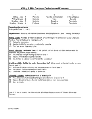 Willing and Able | PDF