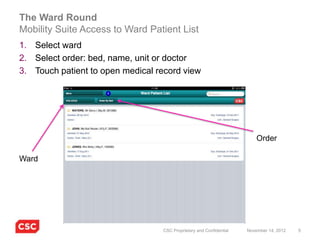 Enhancing Electronic Medical Record Creation for Ward Rounds | PPT