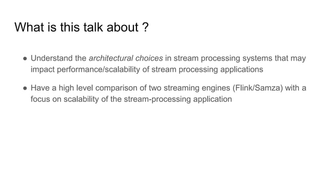 Will it Scale? The Secrets behind Scaling Stream Processing Applications | PPT