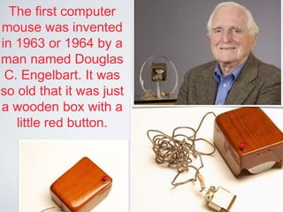 First Computer Mouse 1964