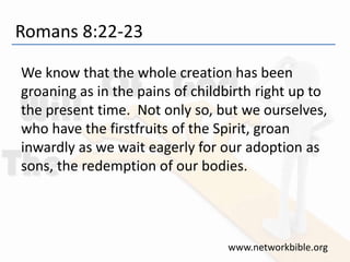 Will of God part 2 (Living in the Master Plan) | PPT