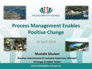 How process management enables positive change | PPT
