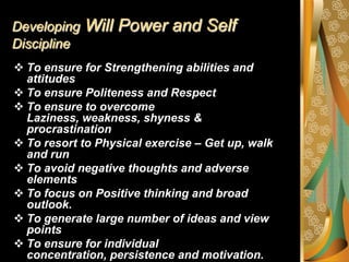 Will power | PPT