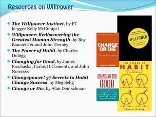 Wonders of Willpower | PPT