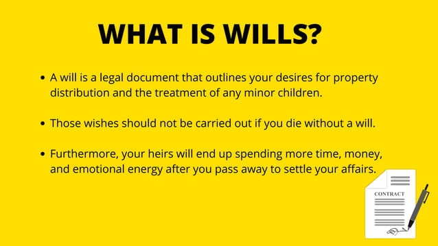 WHAT IS WILLS ? | PDF