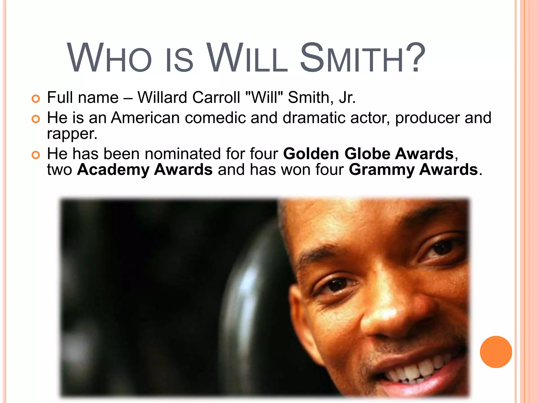 Will Smith by Srijeet | PPTX