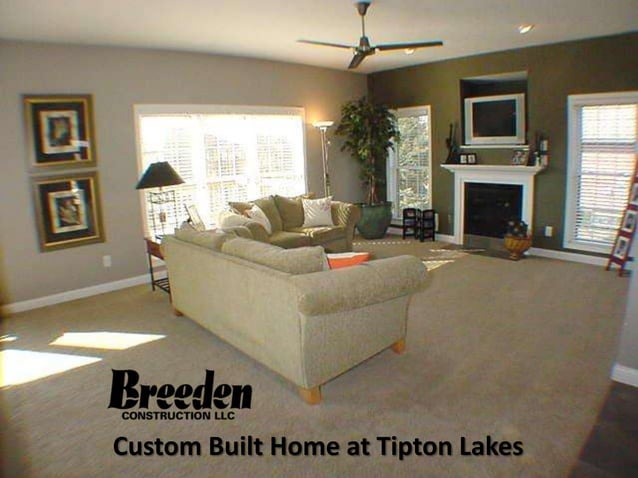 Tipton Lakes Home built by Breeden Construction, Columbus Indiana | PPTX