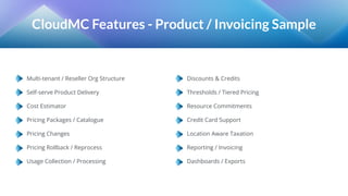Productize & Invoice CloudStack Usage | PDF
