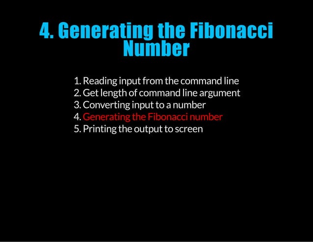 Creating A Fibonacci Generator In Assembly By Willem Van Ketwich Ppt