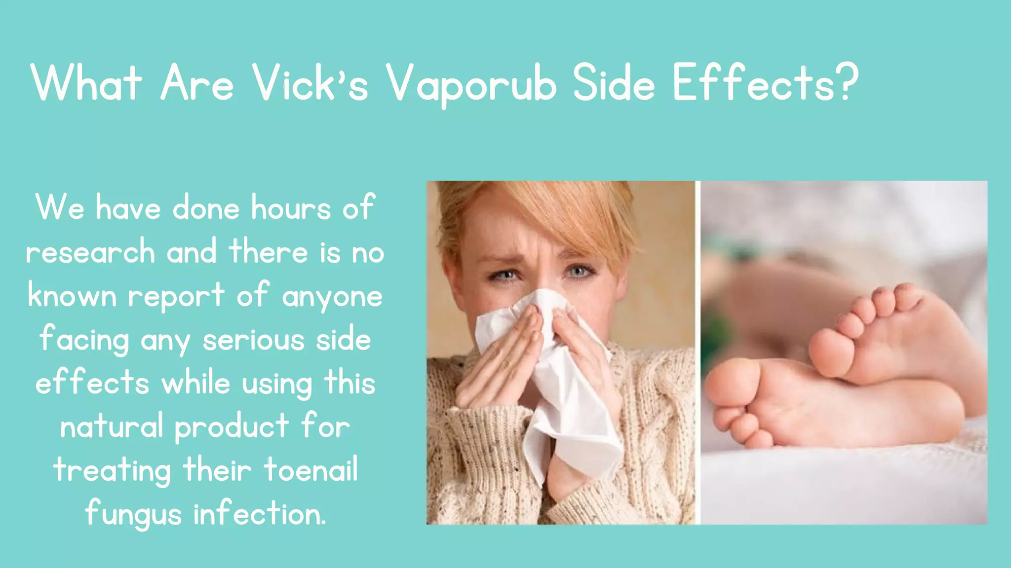 Will vicks make my toenail fall off? | PDF | Foot Health | Diseases and ...