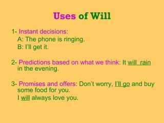 Will vs be going to | PPT