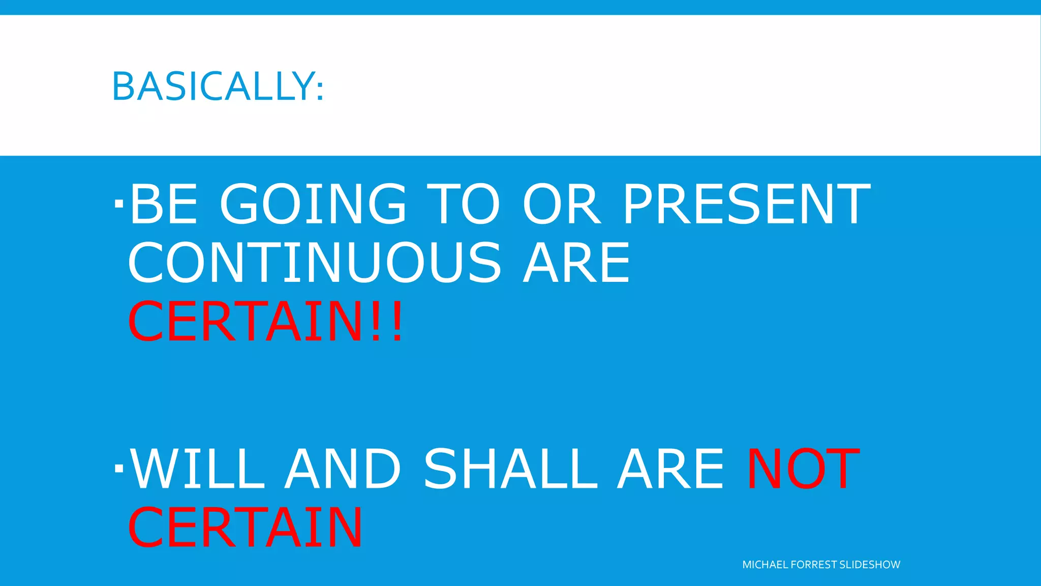 Will vs be going to | PPT