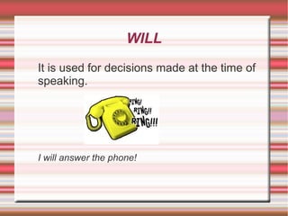 Will vs going to | ODP