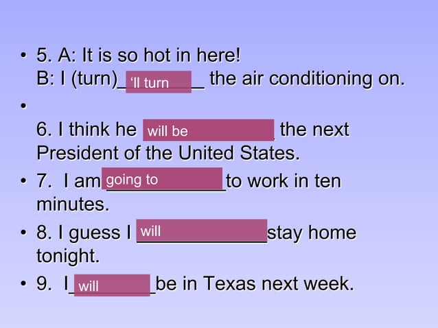 Will vs Going to | PDF