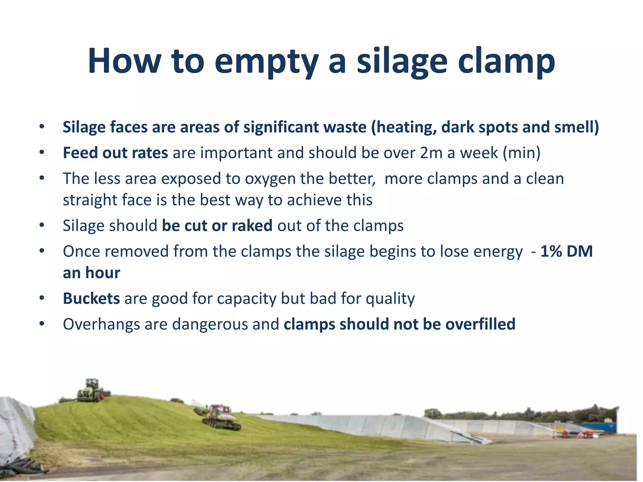 Will Wilson (ARK) Managing silage clamps | PPT