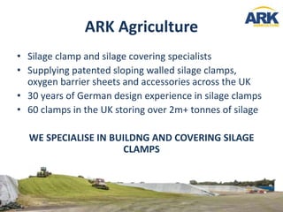 Will Wilson (ARK) Managing silage clamps | PPT