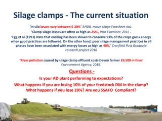 Will Wilson (ARK) Managing silage clamps | PPT