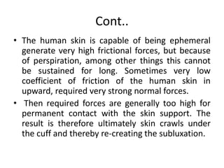 Shoulder subluxation and Wilmer carrying Orthosis | PDF