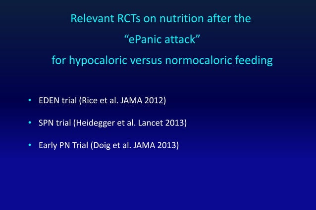Nutrition after an ePanic attack | PPT