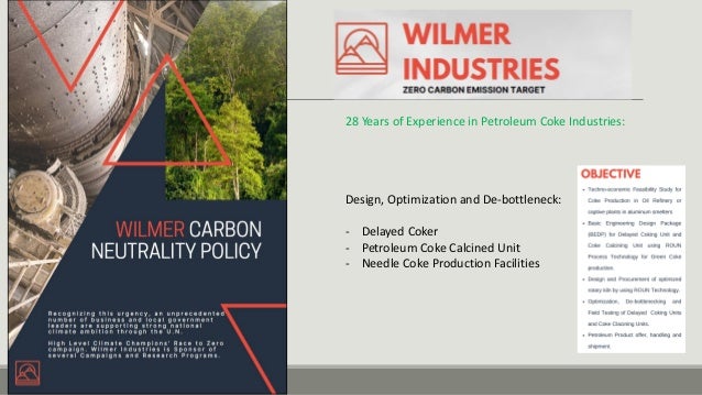 Wilmer industries Sweden Petroleum Coke Calcination Technology ...