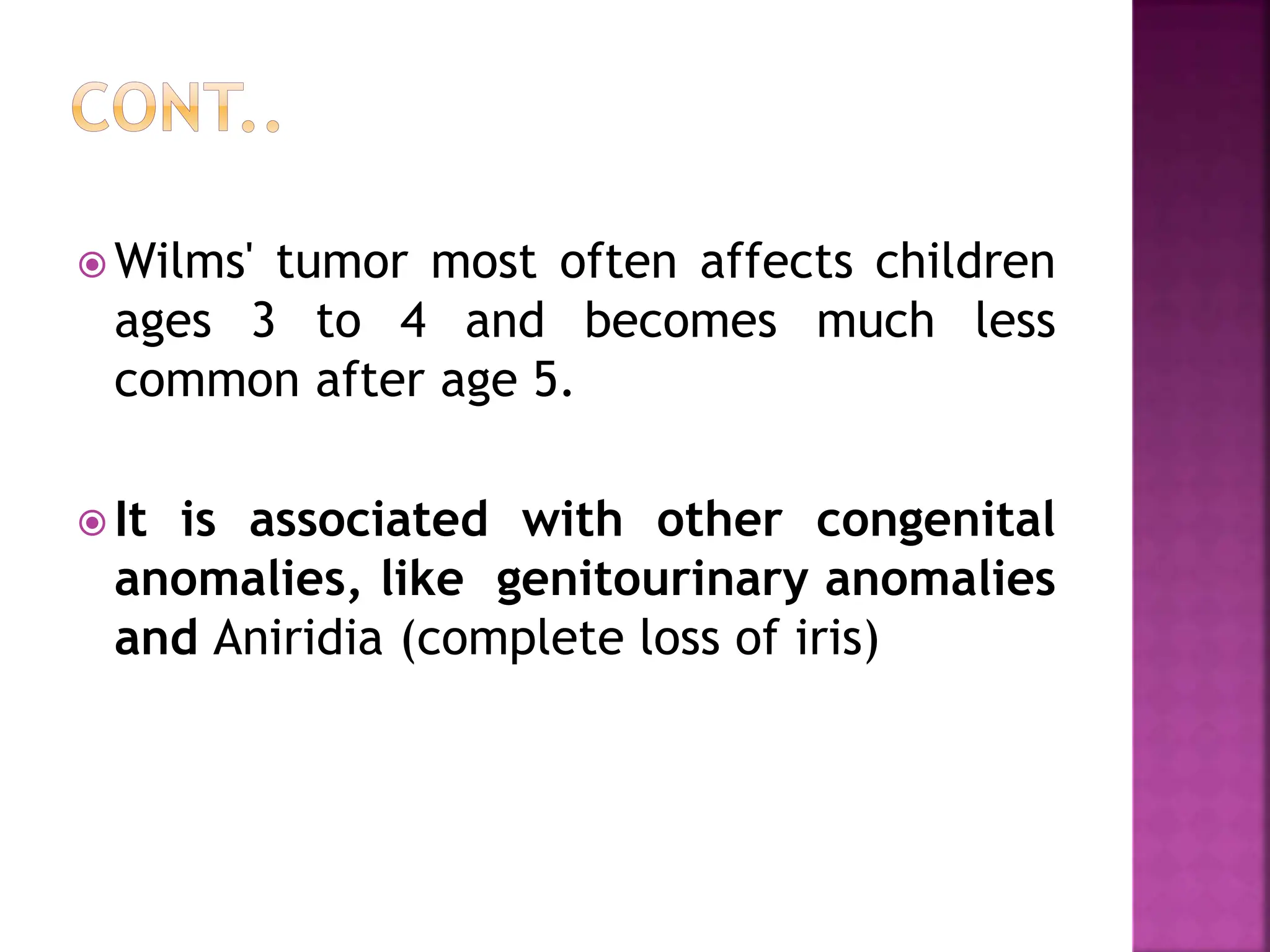 wilms tumor ppt.pptx ppt tumor wilms tumor | PPT