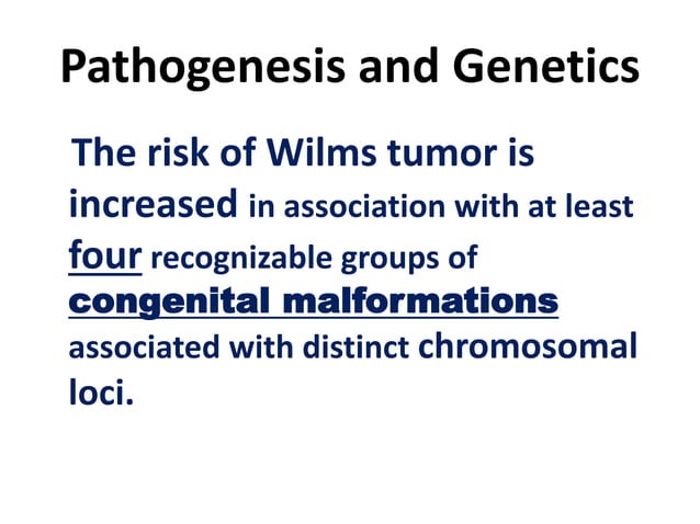 Wilm tumor and RT management | PPT