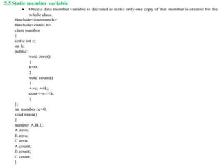 C++ - UNIT_-_II.pptx which used to contain breif description about ...