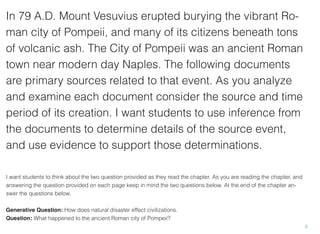 Pompeii by Caleb Wilson | PDF